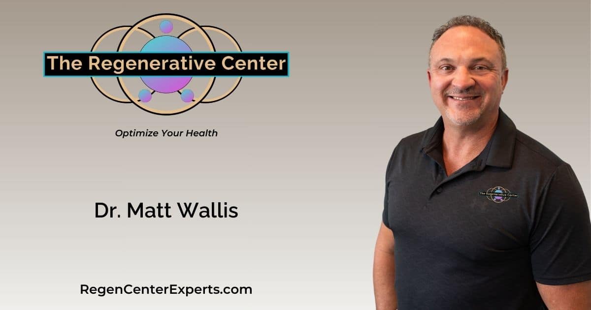 Invitation from Dr. Matt Wallis, Founder of The Regenerative Center ...